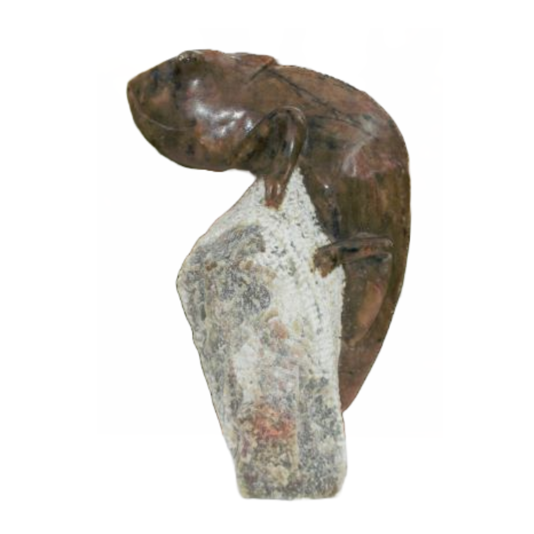 Climbing Chameleon - ZimSculpt
